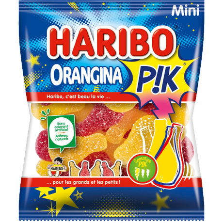 Orangina Pik Mini sachet 40g | HARIBO®