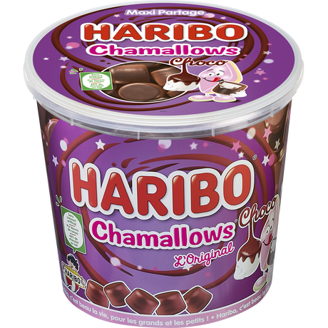 Chamallows Choco Boite 650g | HARIBO®
