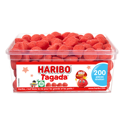 FRAISE TAGADA® : le célèbre bonbon à la fraise | HARIBO®