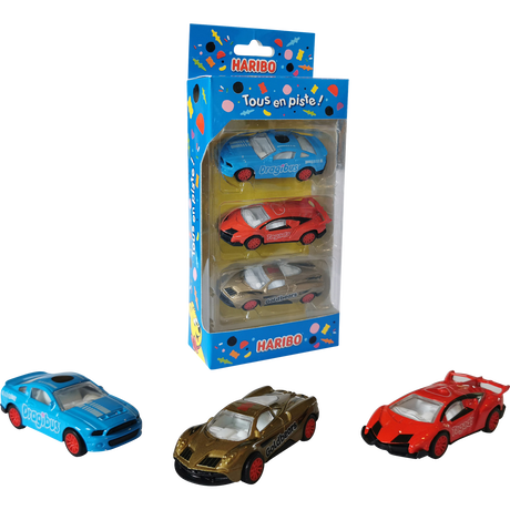 Petites voitures Dragibus, Goldbear et Tagada | HARIBO®