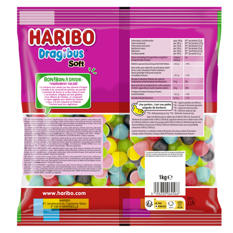 Dragibus Soft 1kg | HARIBO®