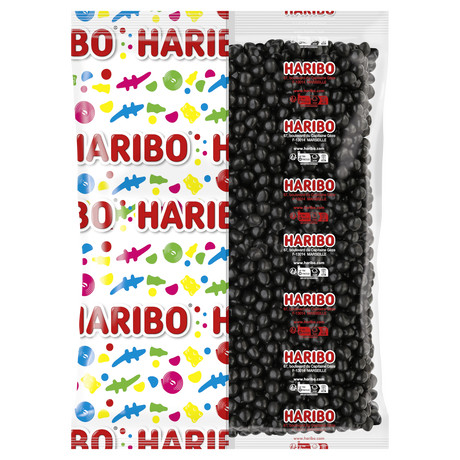Dragibus original Noir sachet vrac 1kg 1kg | HARIBO®
