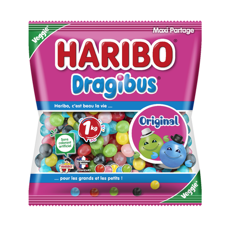 Dragibus original Sachet vrac 1kg | HARIBO | HARIBO®