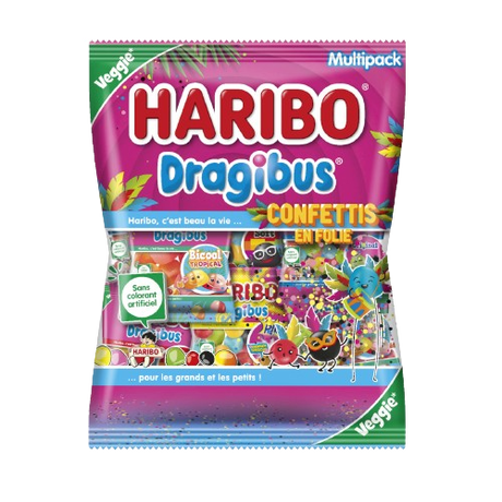 Multipack Dragibus Carnaval 800g | HARIBO®