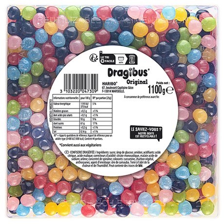 Dragibus original Boite 1,1kg | HARIBO®